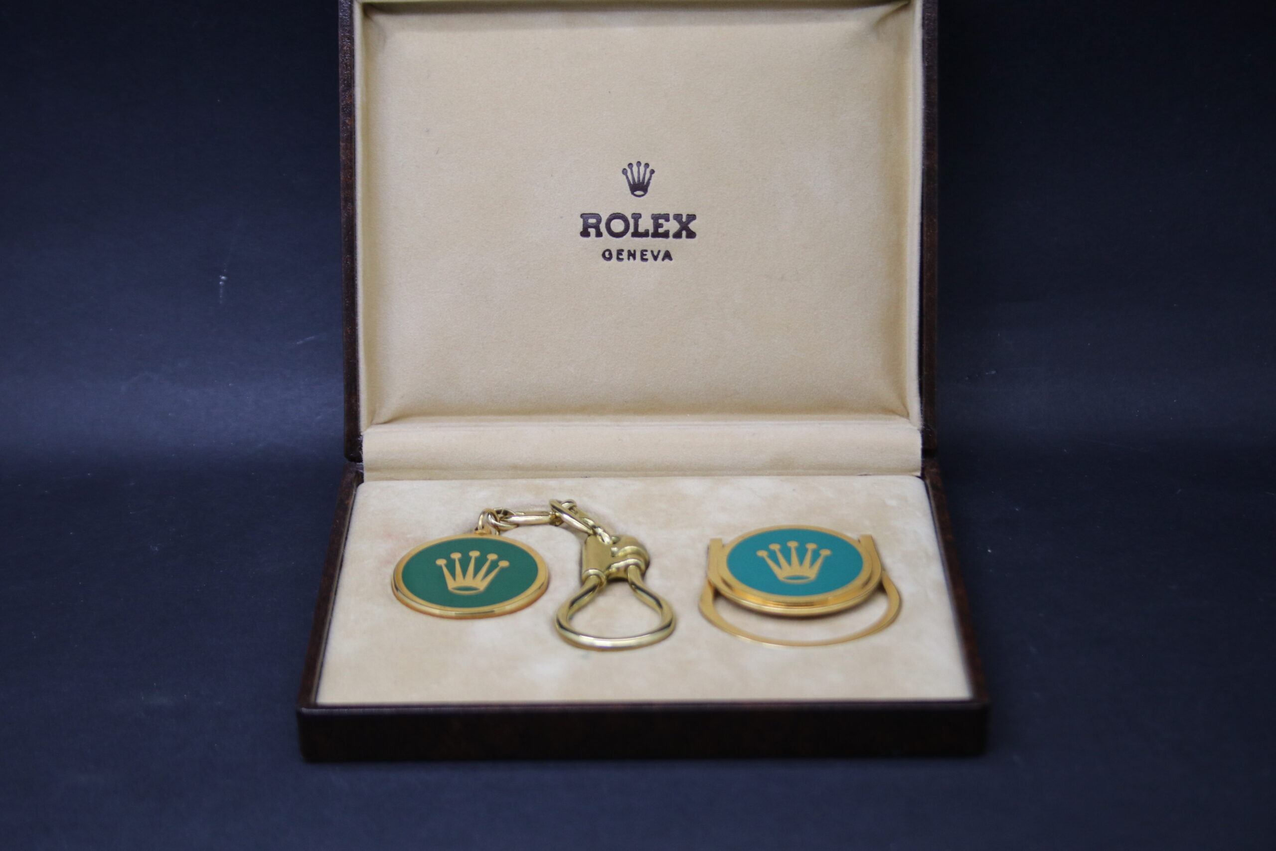 VINTAGE ROLEX KEYCHAIN AND MONEY CLIP SET - Roy Watches | Vintage ...