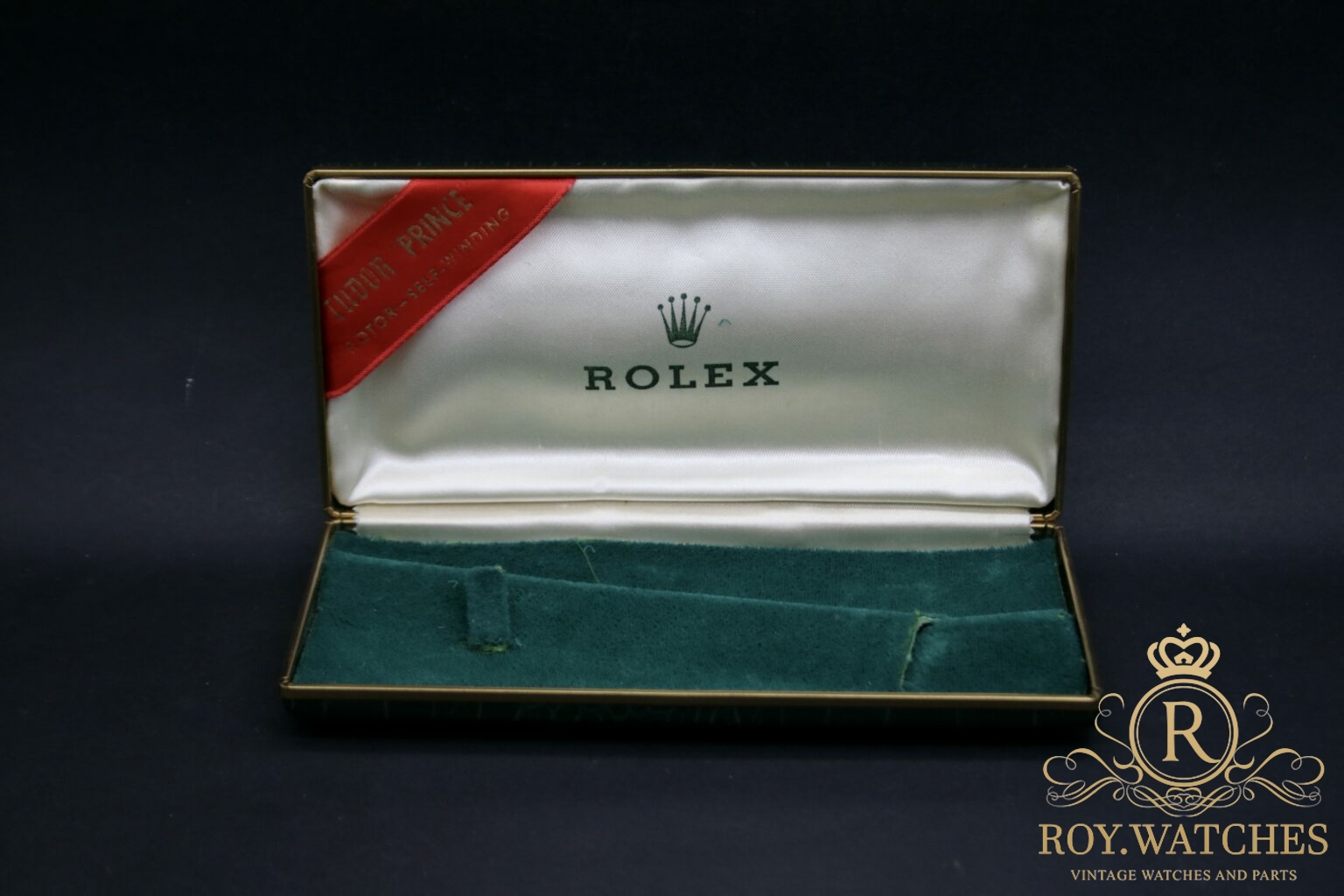 VINTAGE ROLEX BOX - "HARDSHELL" FROM 1950 - Roy Watches | Vintage ...