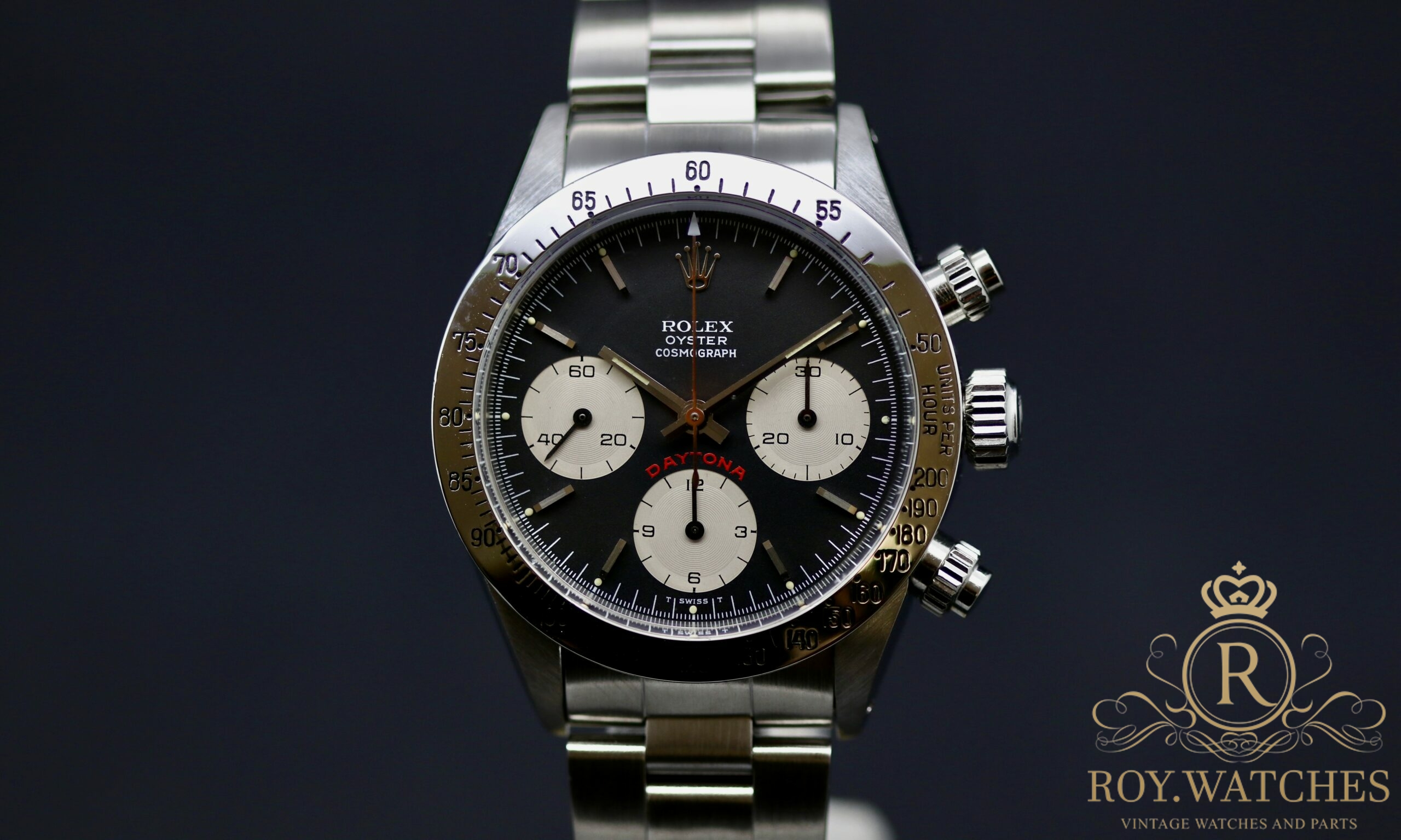 ROLEX DAYTONA REF.6265 - Roy Watches | Vintage Watches and Parts