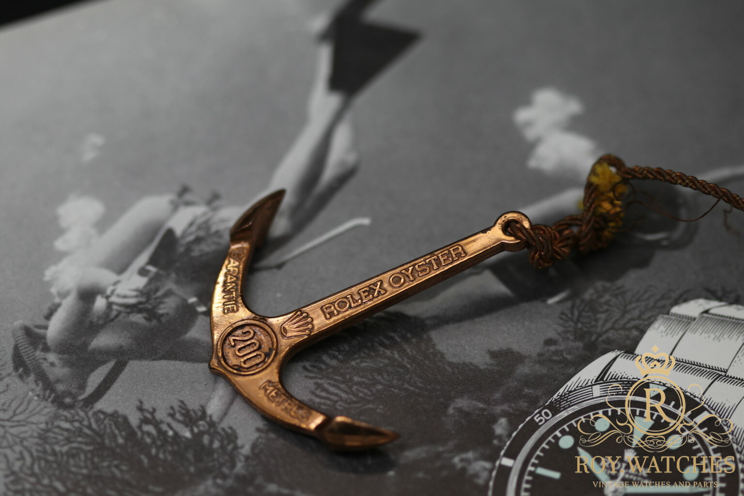 ROLEX SUBMARINER COPPER ANCHOR 50TH. - Roy Watches | Vintage Watches ...