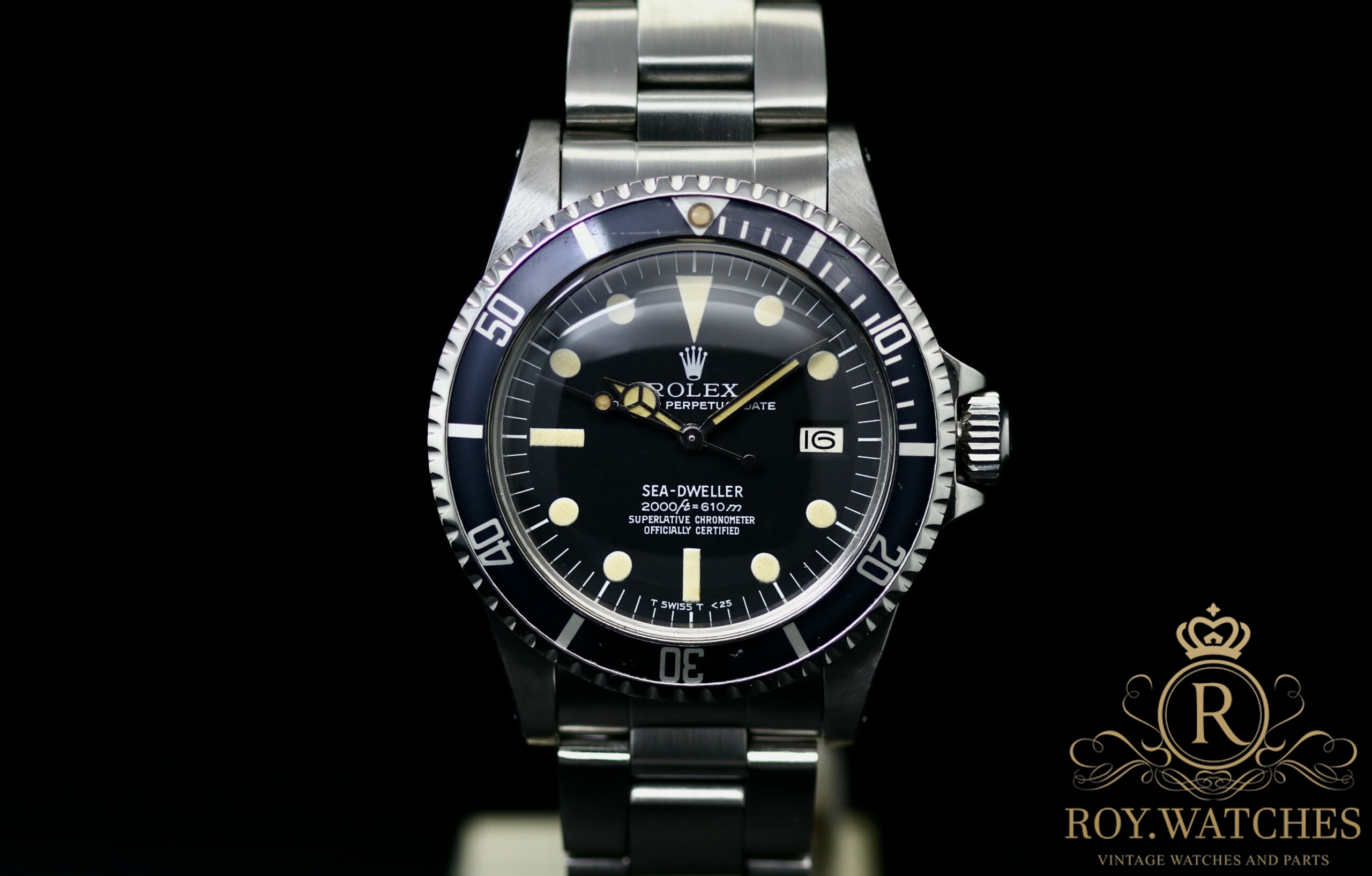 ROLEX SEA-DWELLER - Roy Watches | Vintage Watches and Parts