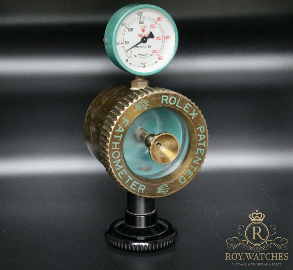 ROLEX FATHOMETER VACUUM CHAMBER - 1960 - Roy Watches | Vintage Watches ...