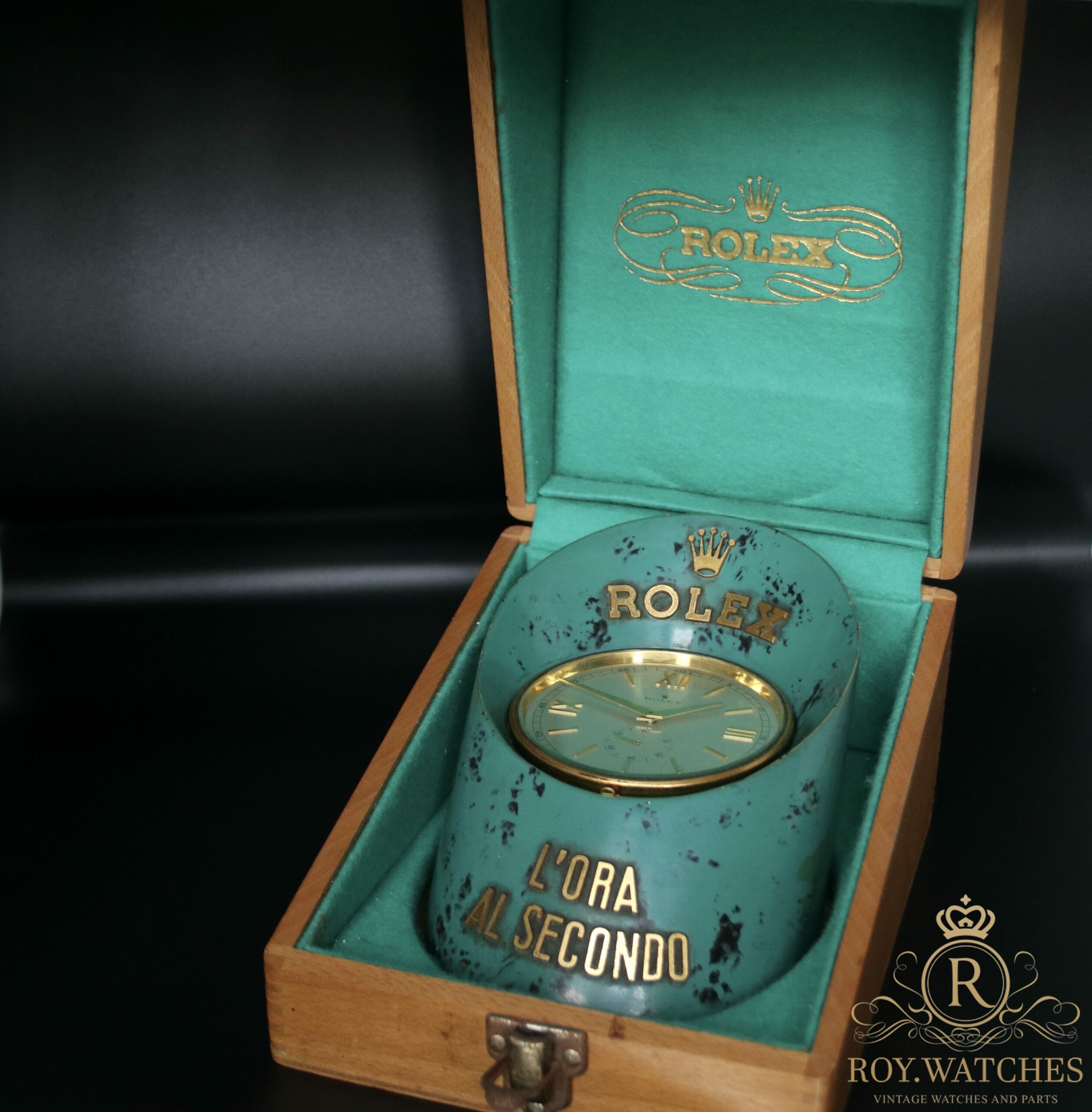 ROLEX DESKCLOCK 1960 - Roy Watches | Vintage Watches and Parts